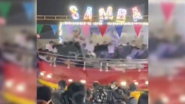 Samba colapsa y deja heridos en El Quisco: Mira el momento del ...