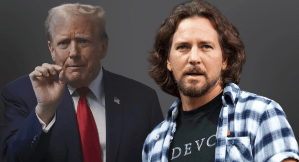 Eddie Vedder arremetió contra Trump: Dice que está desesperado por ...