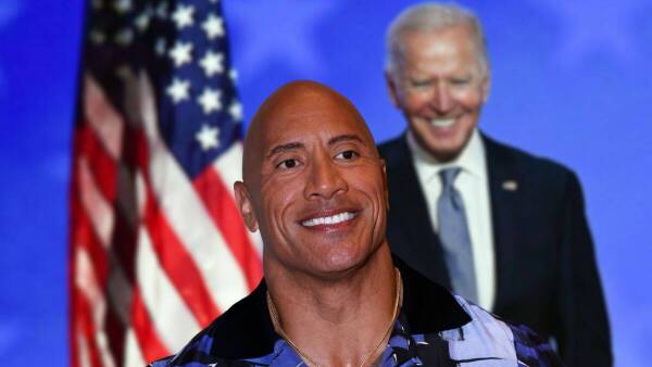 Dwayne Johnson, The Rock, no apoyará a Joe Biden porque está harto de ...